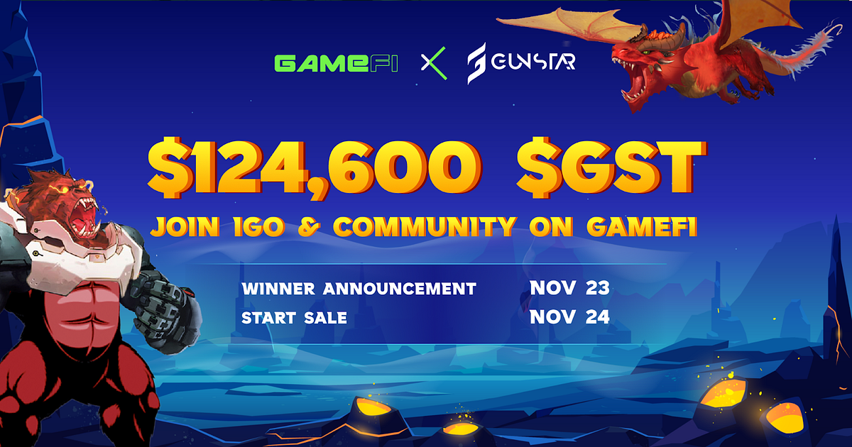 Whitelist Registration and Gleam Competition for the $GST IGO Event on ...
