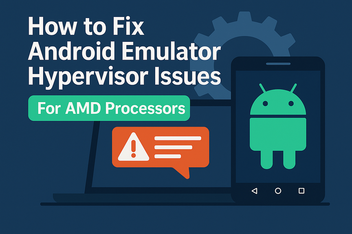 How To Fix Android Emulator Hypervisor Issues By Landon Johnson Medium