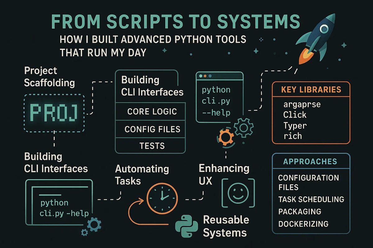 From Scripts to Systems: How I Built Advanced Python Tools That Run My ...