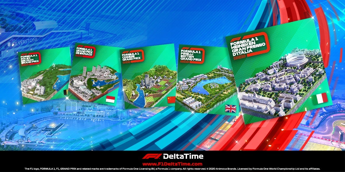 F1® Delta Time Formula 1 Event Rare segments are here — Taking NFT ...