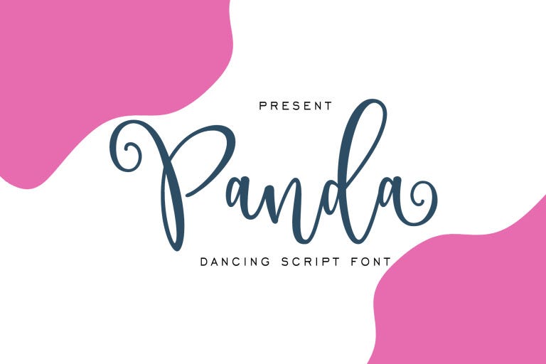 Panda Script Font Free Download - kaisunnan8 - Medium