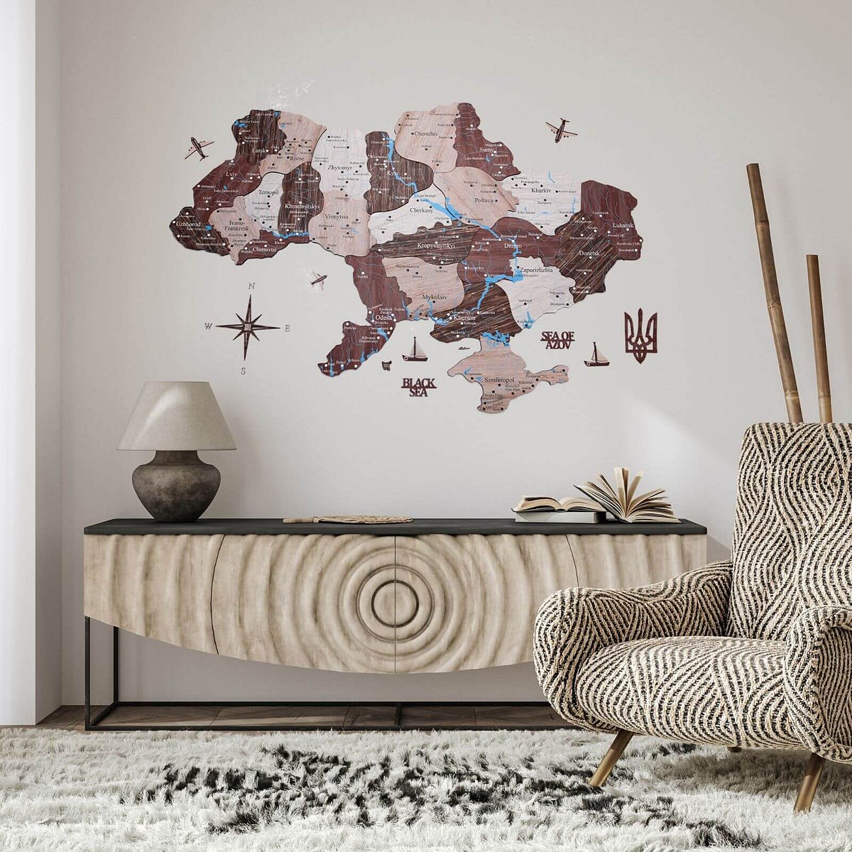 3D Wooden Ukraine Map Cappuccino Review | by SpectrumSights | Mar, 2024 ...