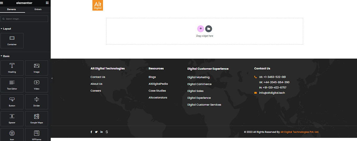 Transform Your Website with Elementor in Just One Weekend | by Alt Digital Technologies Private ...