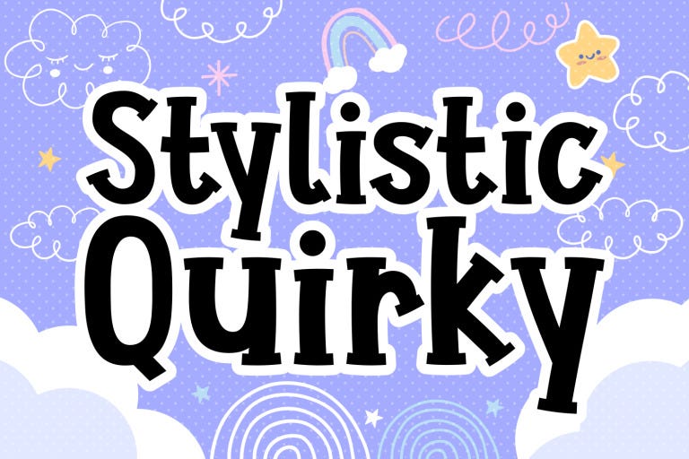 Stylistic Quirky Font Free Download - kaisunnan8 - Medium