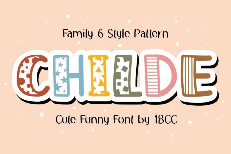 Childe Font | by Kaitooon | Sep, 2024 | Medium