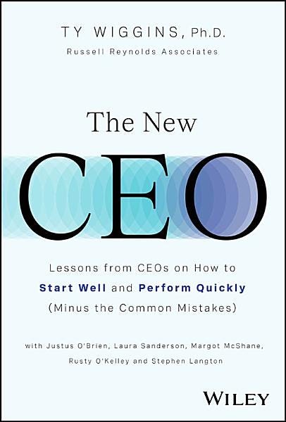 The New CEO: Lessons from CEOs on How to Start Well and Perform Quickly ...