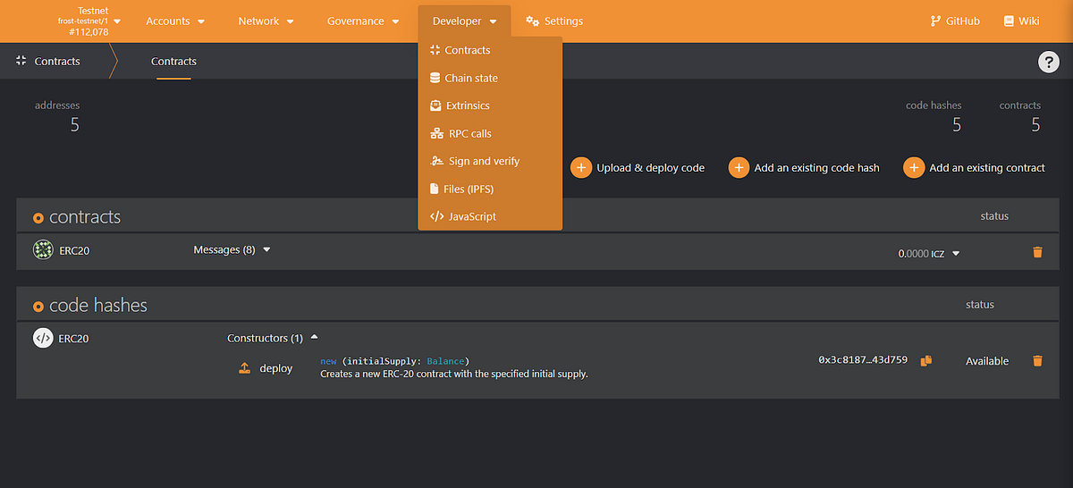 A-Z of building dApps on ICE — Part 4: Ink! Smart contracts | by ICONOsphere | Medium