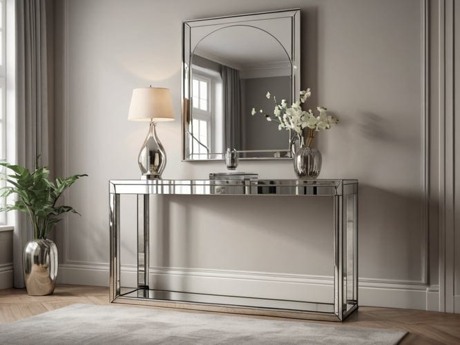 Mirrored Silver Console Tables | by Diane Dudley | Jun, 2024 | Medium