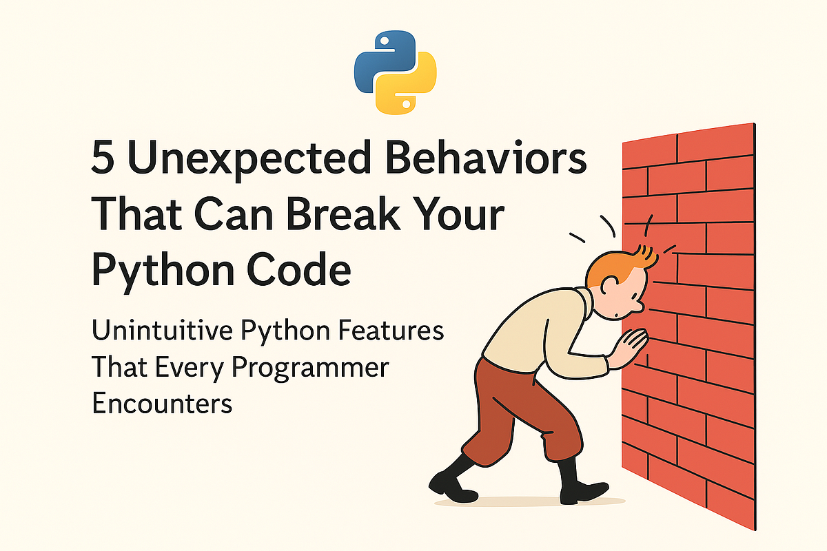 5 Unexpected Behaviors That Can Break Your Python Code | by Jaume ...
