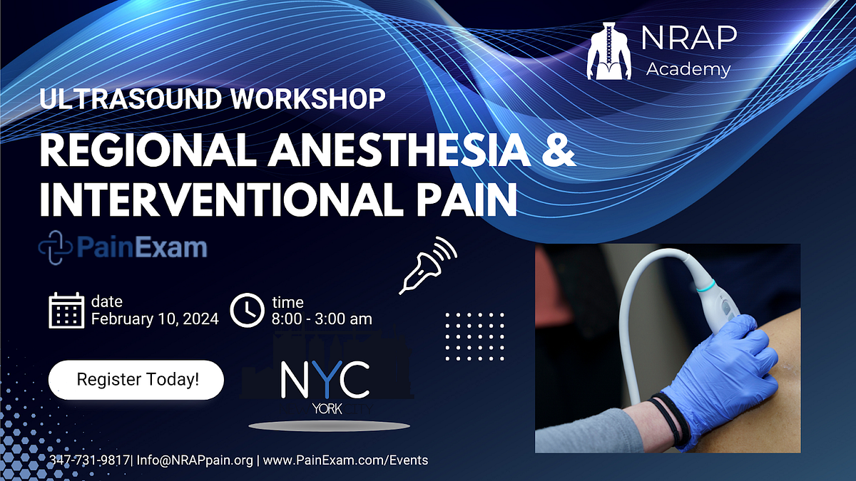 The Benefits of Enrolling in an Online Course for Regional Anesthesia | by Narpacademy | May ...