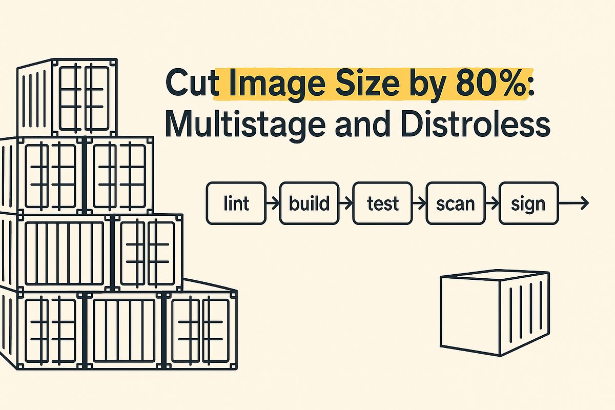 Cut Image Size by 80%: Multistage and Distroless | by Tera Byte 26 ...