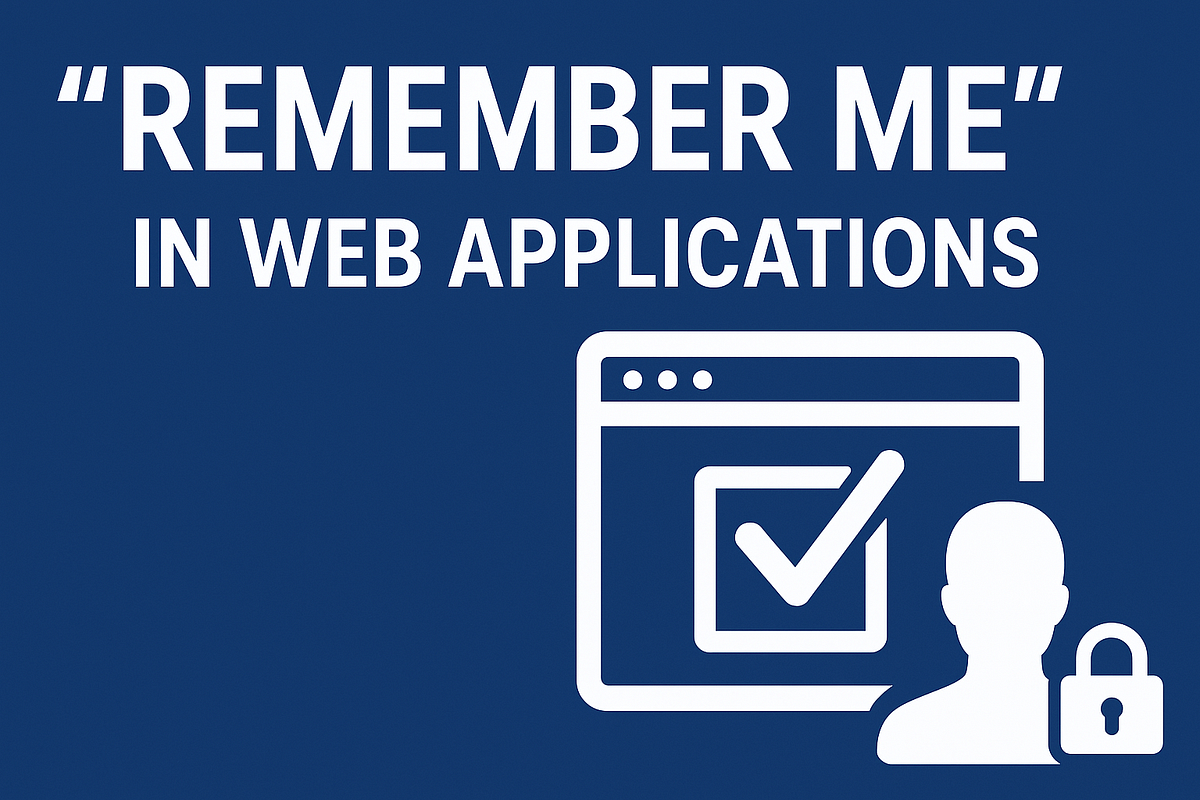 Remember Me in Web Applications — How It Works and Why It Matters | by ...