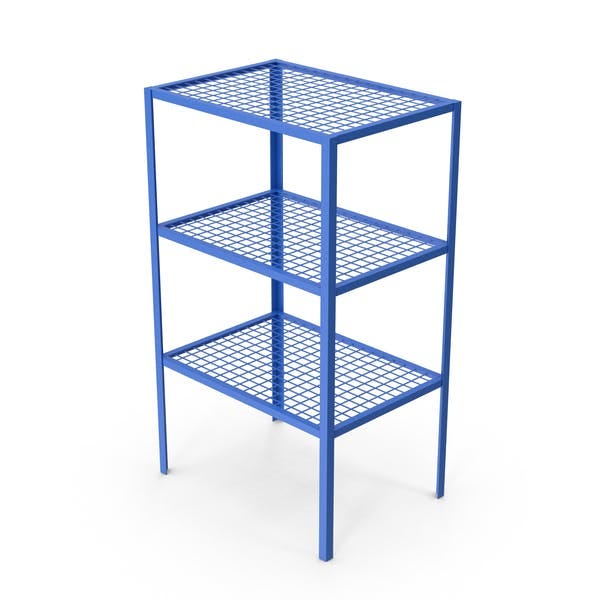 Blue Warehouse Rack - Mosaicmystique - Medium
