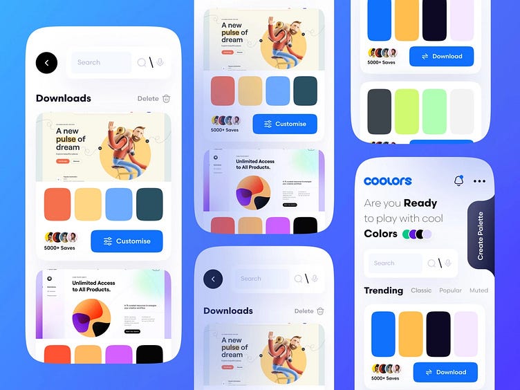 Find the Perfect Color Palette. When designing a user interface, color ...