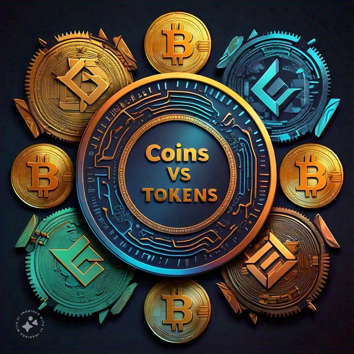 Understanding the Difference Between Coins and Tokens | by Yusuf ...
