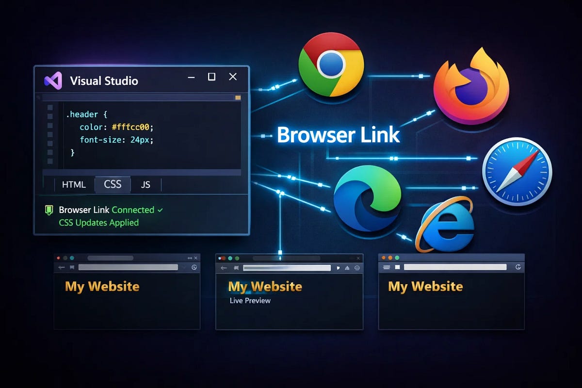 What Is Browser Link in Visual Studio? | Medium