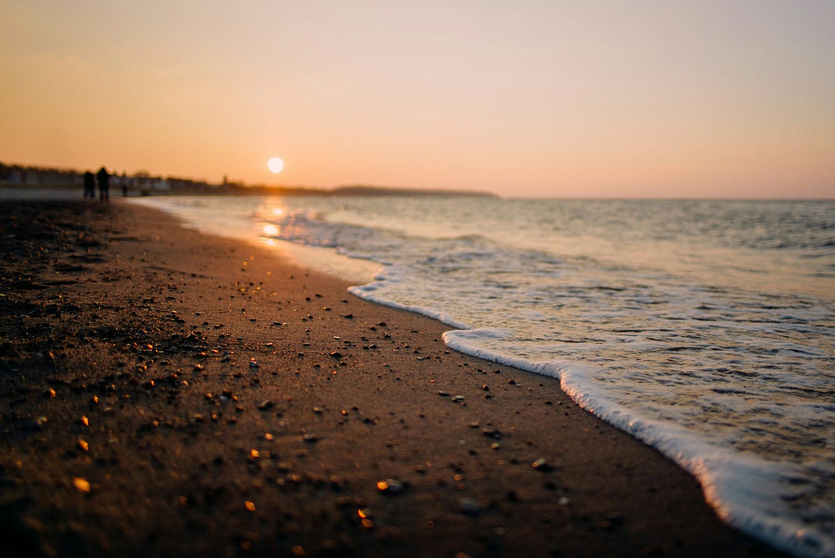 Erosion of the Shore. Water licks at the sand — a slow loss | by Monica ...