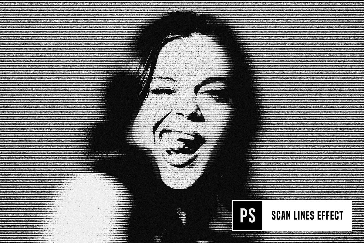 Scan Lines Photo Effect (Layer Styles Add-ons) | by Isabellainnovista ...