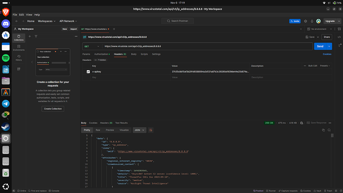 API SECURITY. PART I: VIRUS API via POSTMAN | by Charon IV | Medium