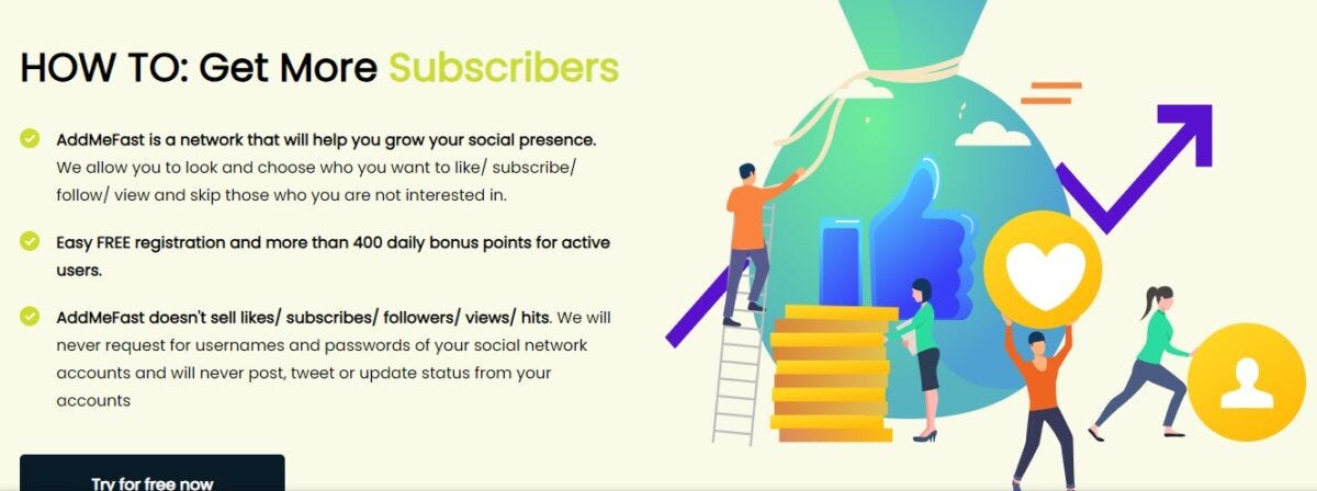Earn with AddMeFast by Liking, Sharing, and Following | by Sumramamoon ...
