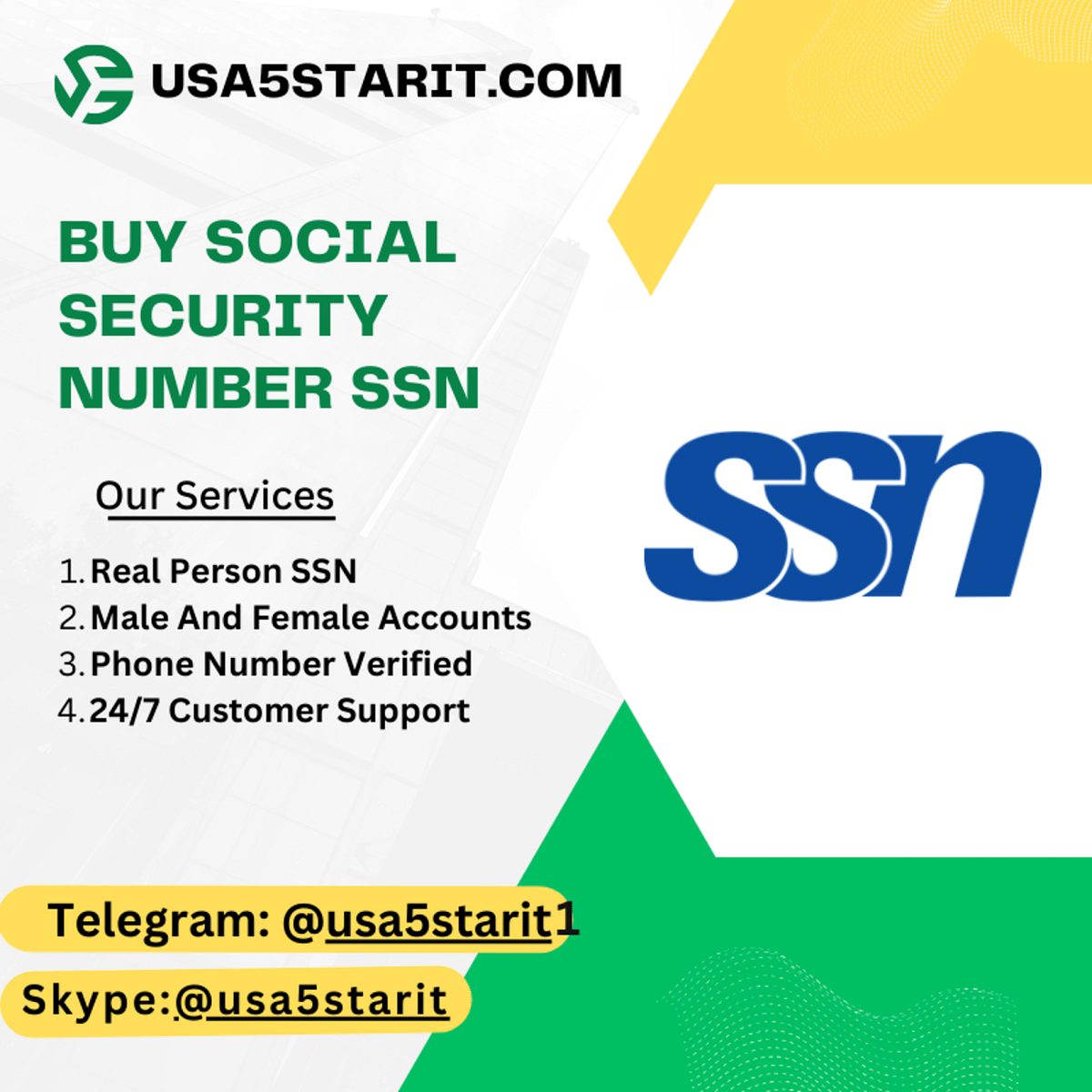 Buy SSN Number. Buy SSN Number | by Buy SSN Number | Mar, 2024 | Medium