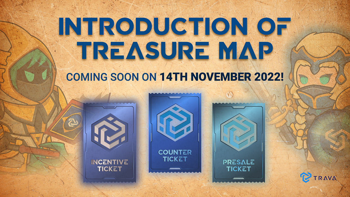 Exploring Treasure Map | TRAVA.FINANCE