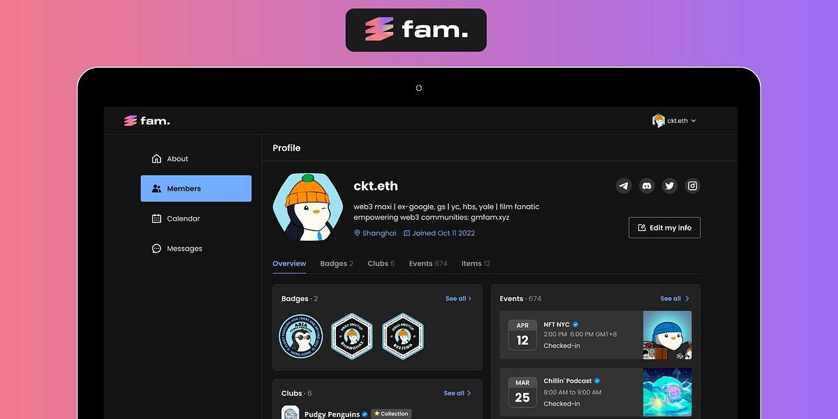 Empowering Communities with fam: Product Updates & Features | by Fam ...