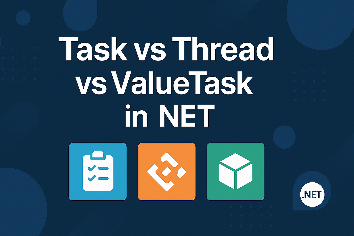 Performance Showdown: Task vs Thread vs ValueTask in .NET | Turbo .NET