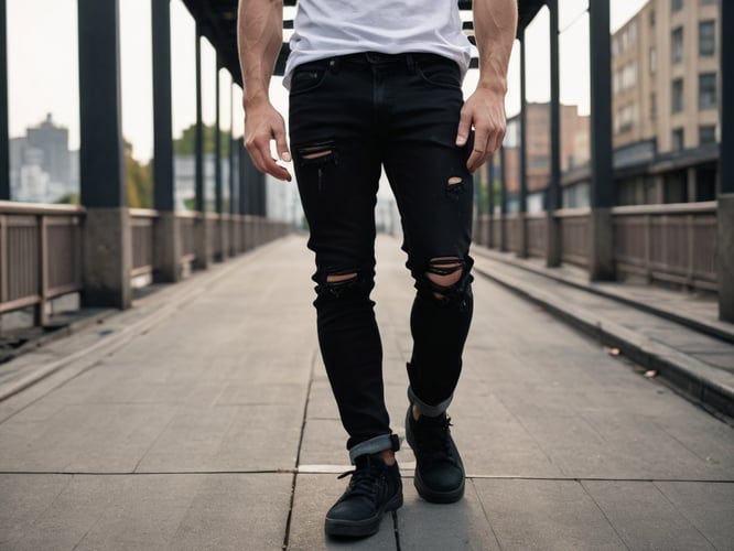 Black Rip Jeans | by Adelynn Crane | Medium