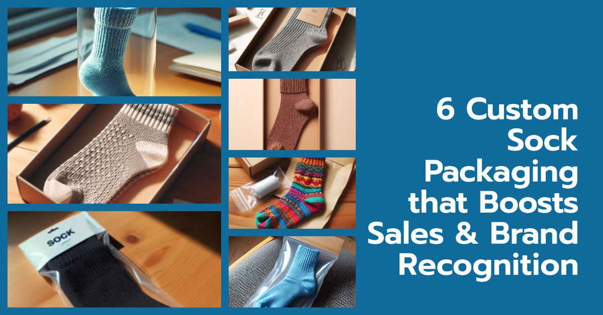 6 Custom Sock Packaging that Boosts Sales & Brand Recognition | by ...