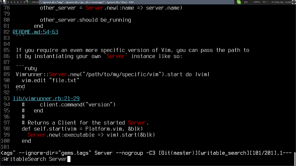 Top 10 Vim Plugins for Writers. There are many features of Vim that are… | by C.A. Exline | Medium