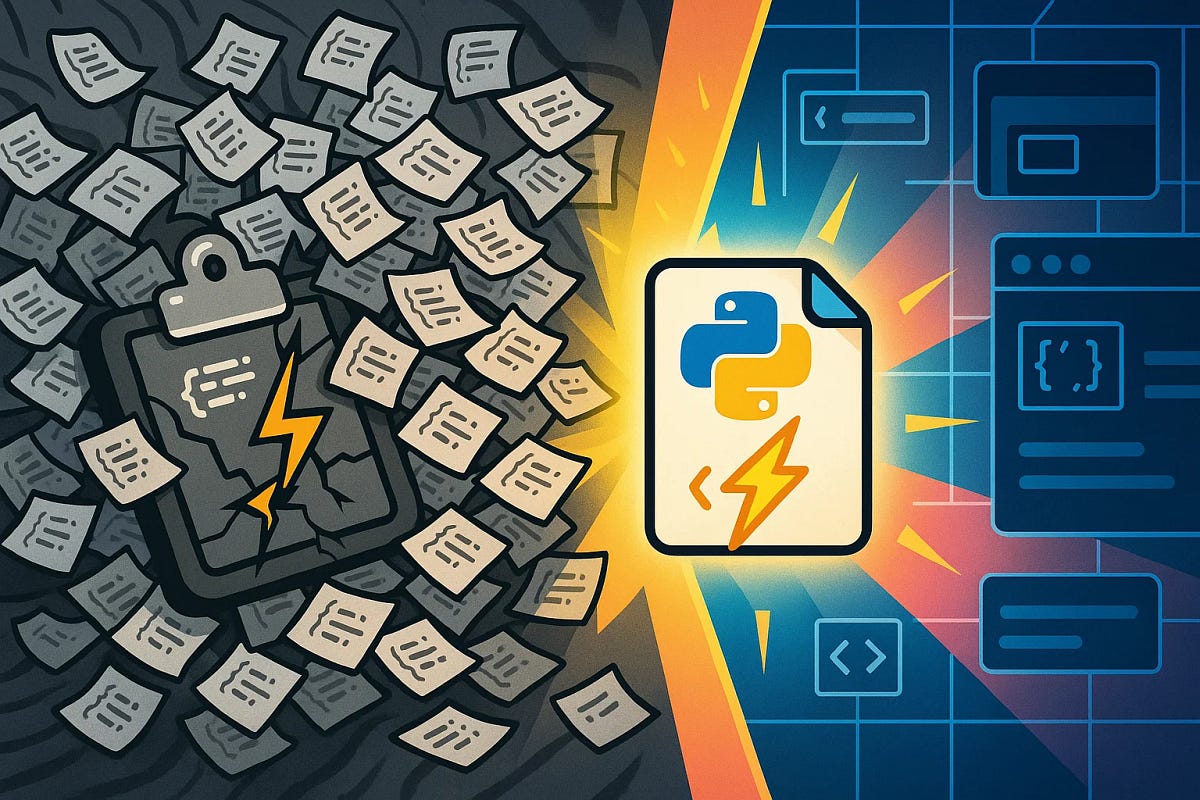 Python Made Sense the Day I Stopped Copy-Pasting Code | by Areej Saeed | Top Python Libraries ...