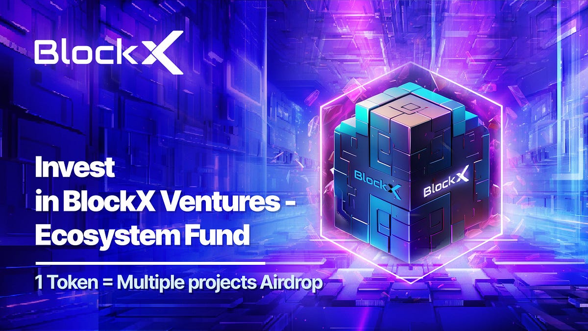 BlockX Ventures Announces Token Sale for BXVX Ecosystgem Fund Token ...