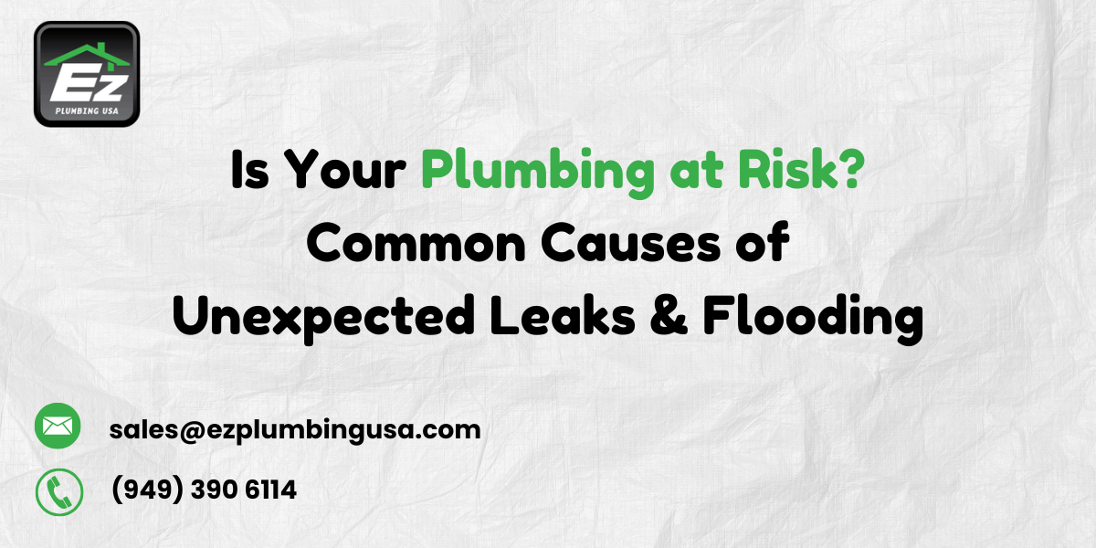 Is Your Plumbing at Risk? Common Causes of Unexpected Leaks & Flooding ...