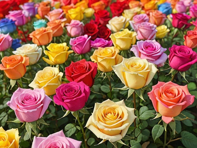 Rainbow Roses | by Jeff Lopez | Jun, 2024 | Medium