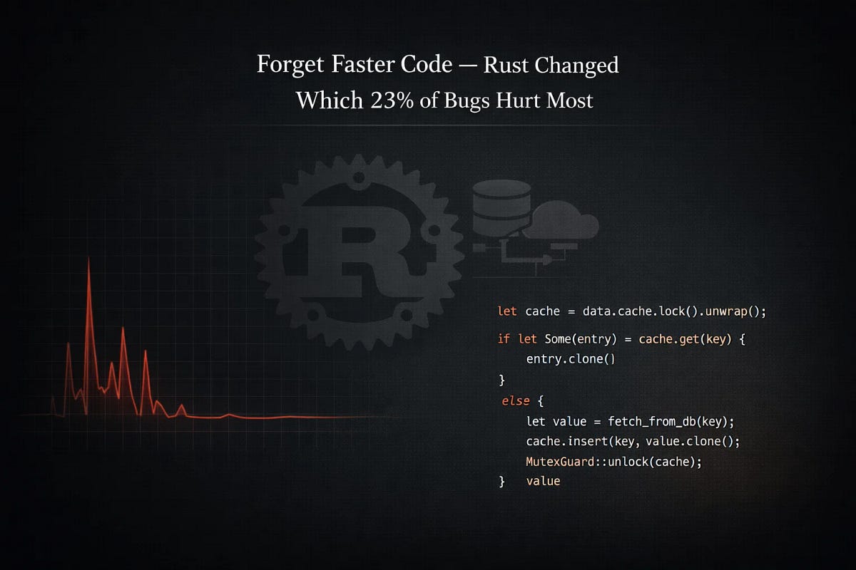 Forget Faster Code — Rust Changed Which 23% of Bugs Hurt Most | by The ...