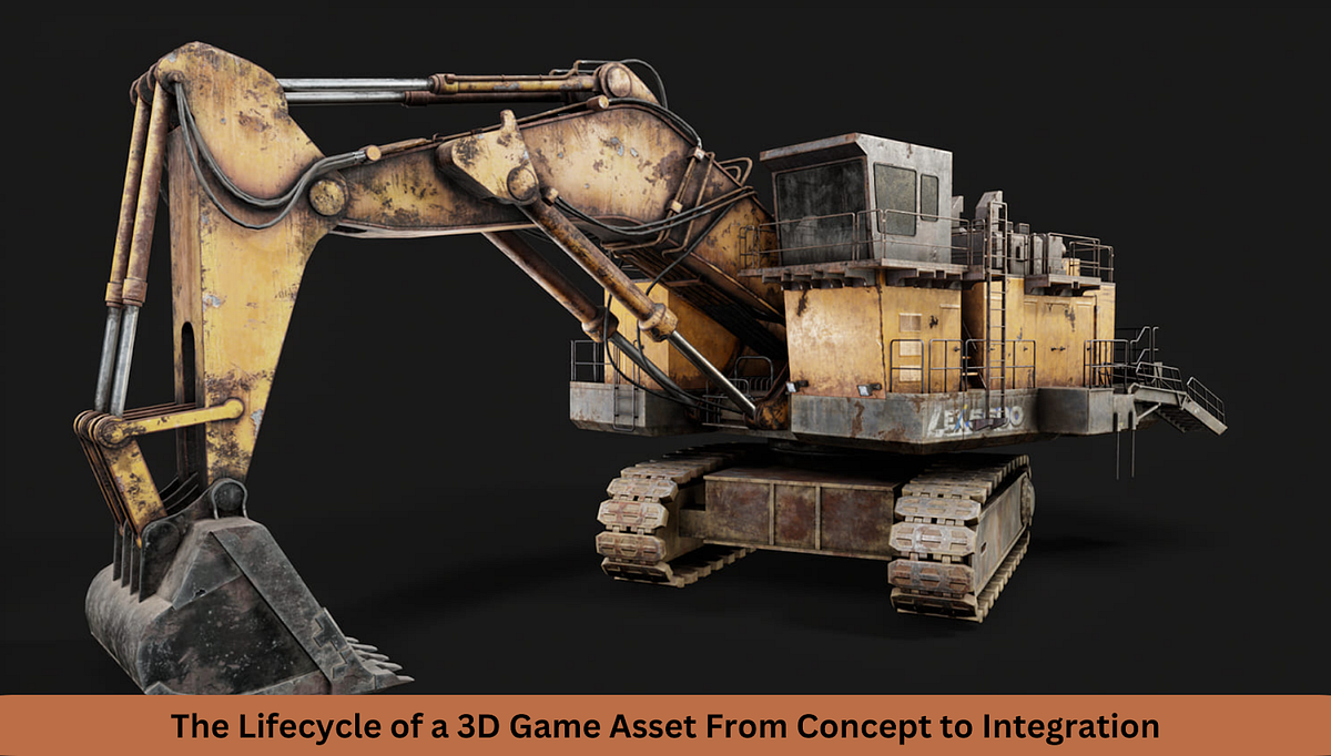 The Lifecycle of a 3D Game Asset From Concept to Integration | by 3d ...