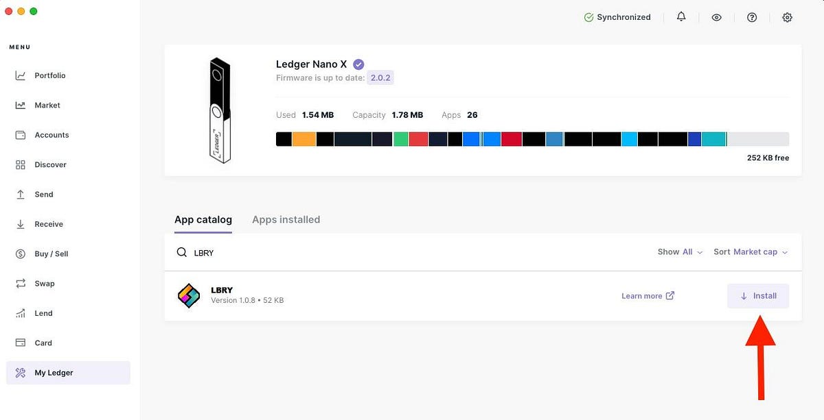 Cómo Almacenar tus LBRY (LBC) en una Ledger Wallet | by Fatya P Omna ...