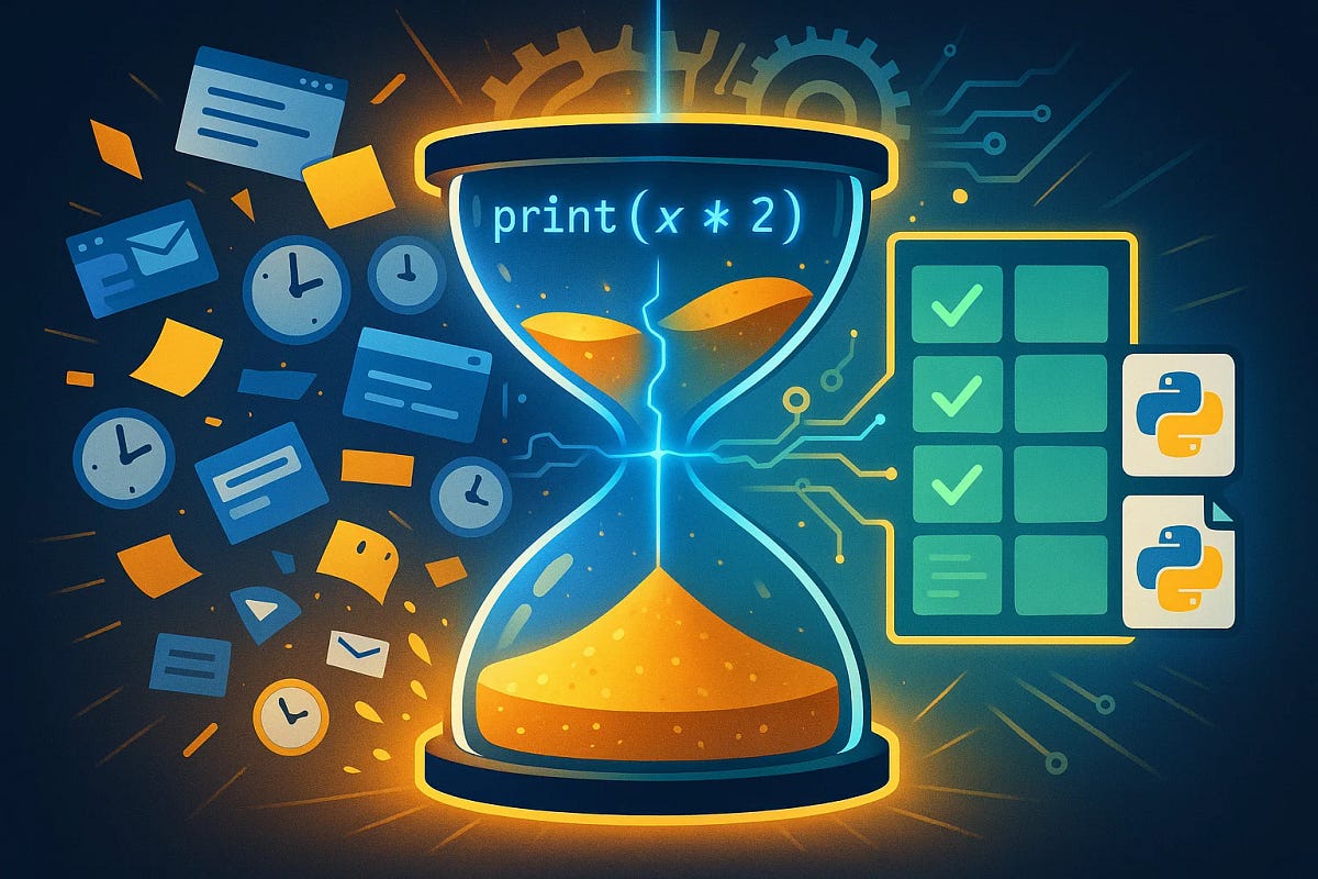 How I Built a Python Time Tracker That Actually Tracks What I Do (Not What I Think I Do) | by ...