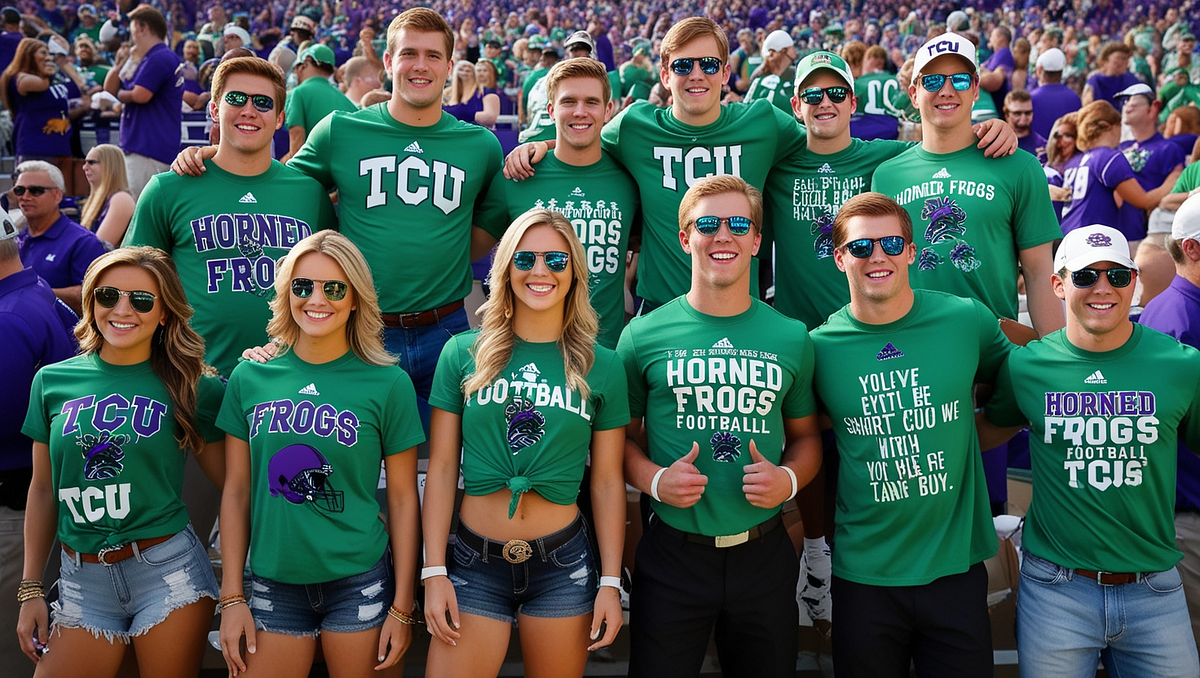 Exploring TCU Horned Frogs Football T-Shirts with Risqué Sayings: A ...