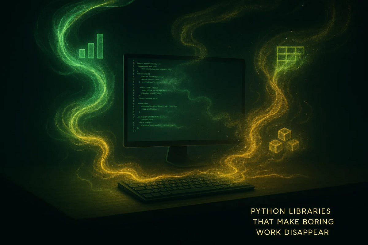 9 Python Libraries That Make Boring Work Disappear | by Abdur Rahman ...