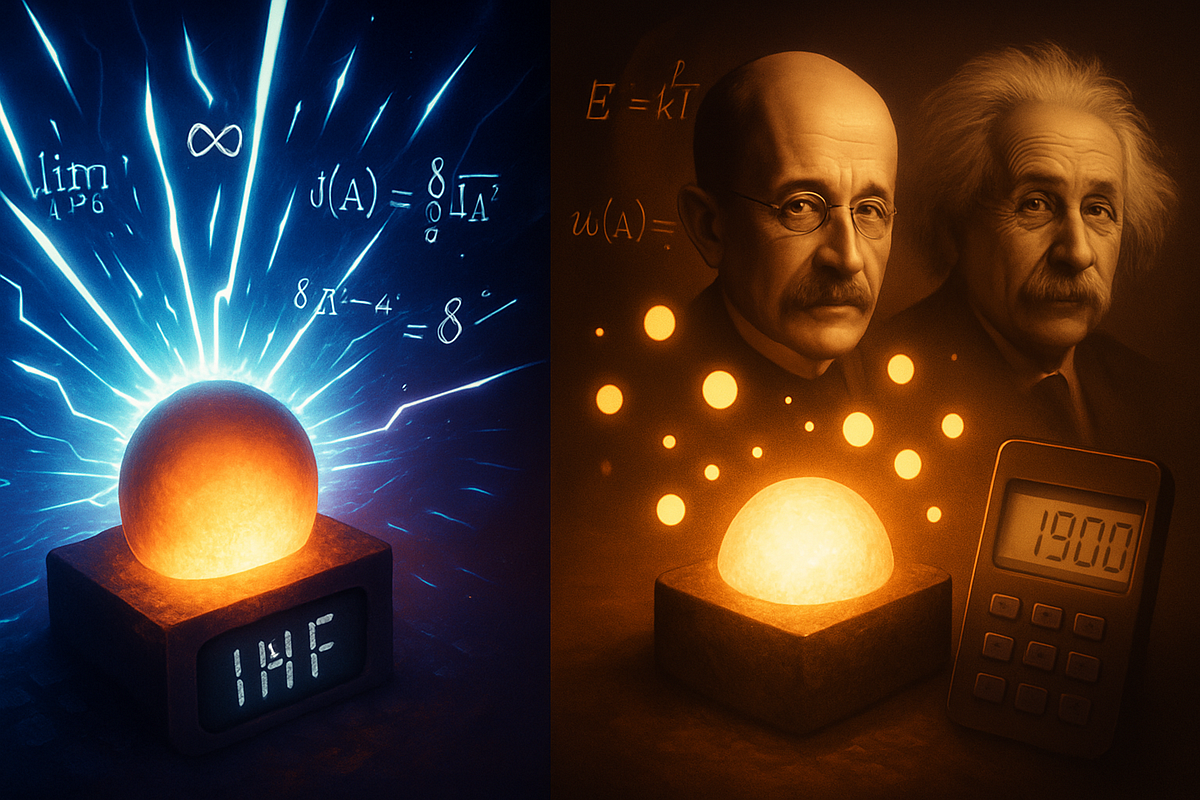 The Ultraviolet Catastrophe: When Physics Hit a Wall | by Arun | Medium