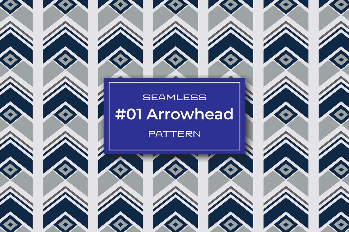 Arrow Seamless Pattern - Logosmith - Medium