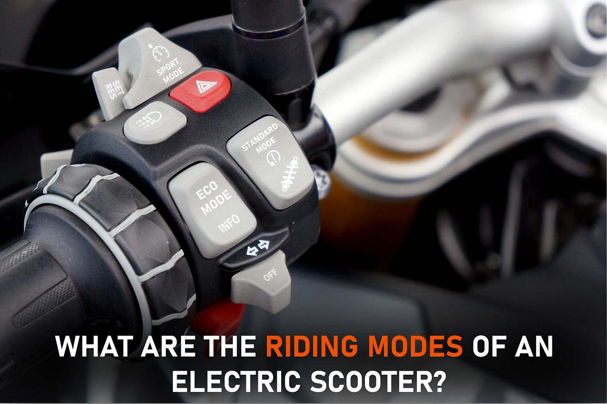 Understanding Electric Scooter Gear Modes | by Komakiebikes | Medium