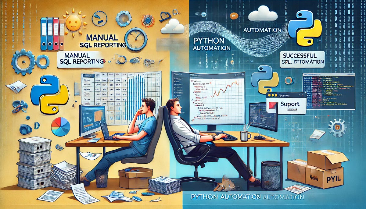 Automating Reports with Python: From SQL to Email in Seconds! | by Raul Salles | Medium