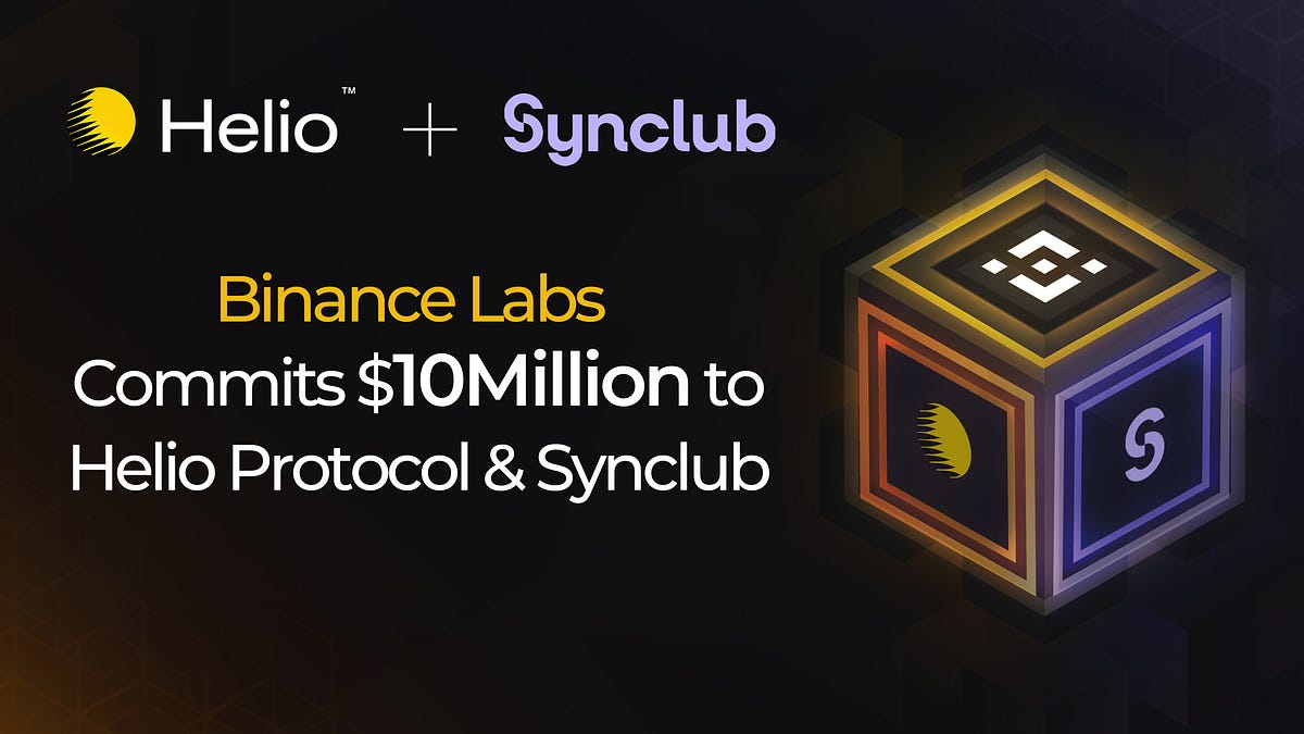 Binance Labs backs Helio Protocol with $10M investment | by Lista DAO ...