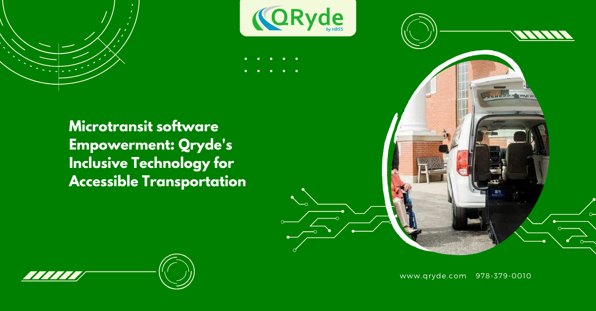 Microtransit software Empowerment: Qryde’s Inclusive Technology for ...