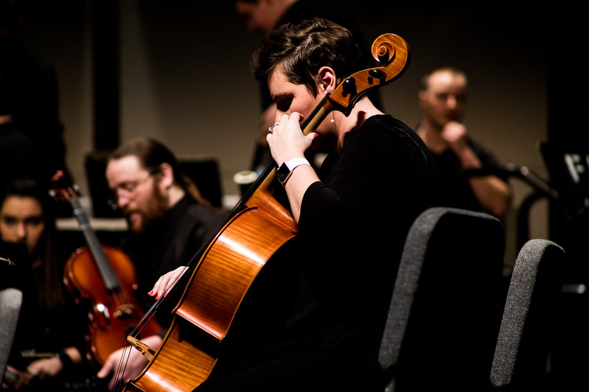 Stage, Strings, and Sound - Blue Insights - Medium