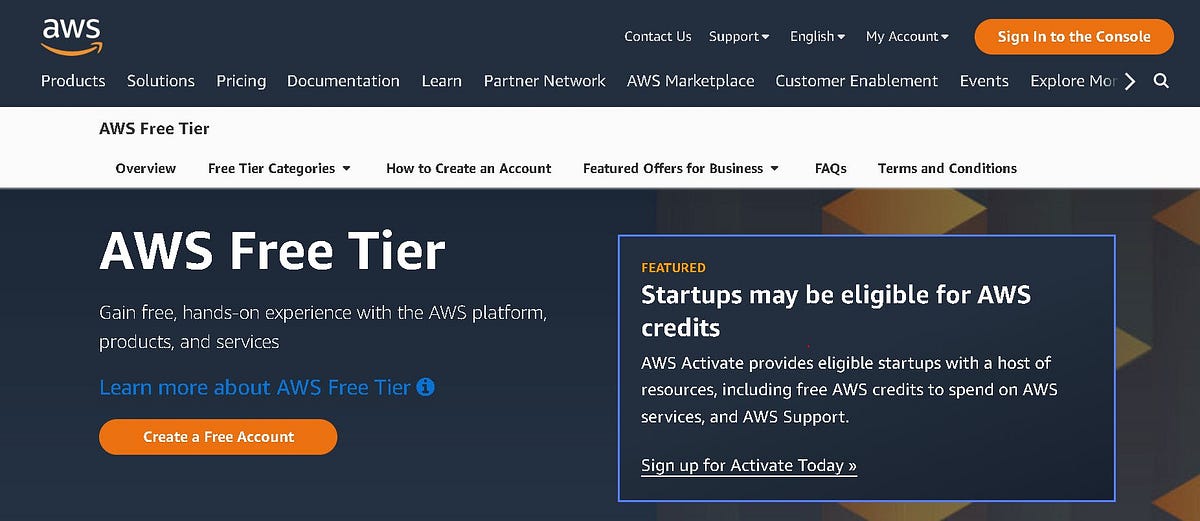 The Ultimate Guide to Creating a Free Tier AWS Account: IAM Setup, MFA, and Billing Alarms | by ...