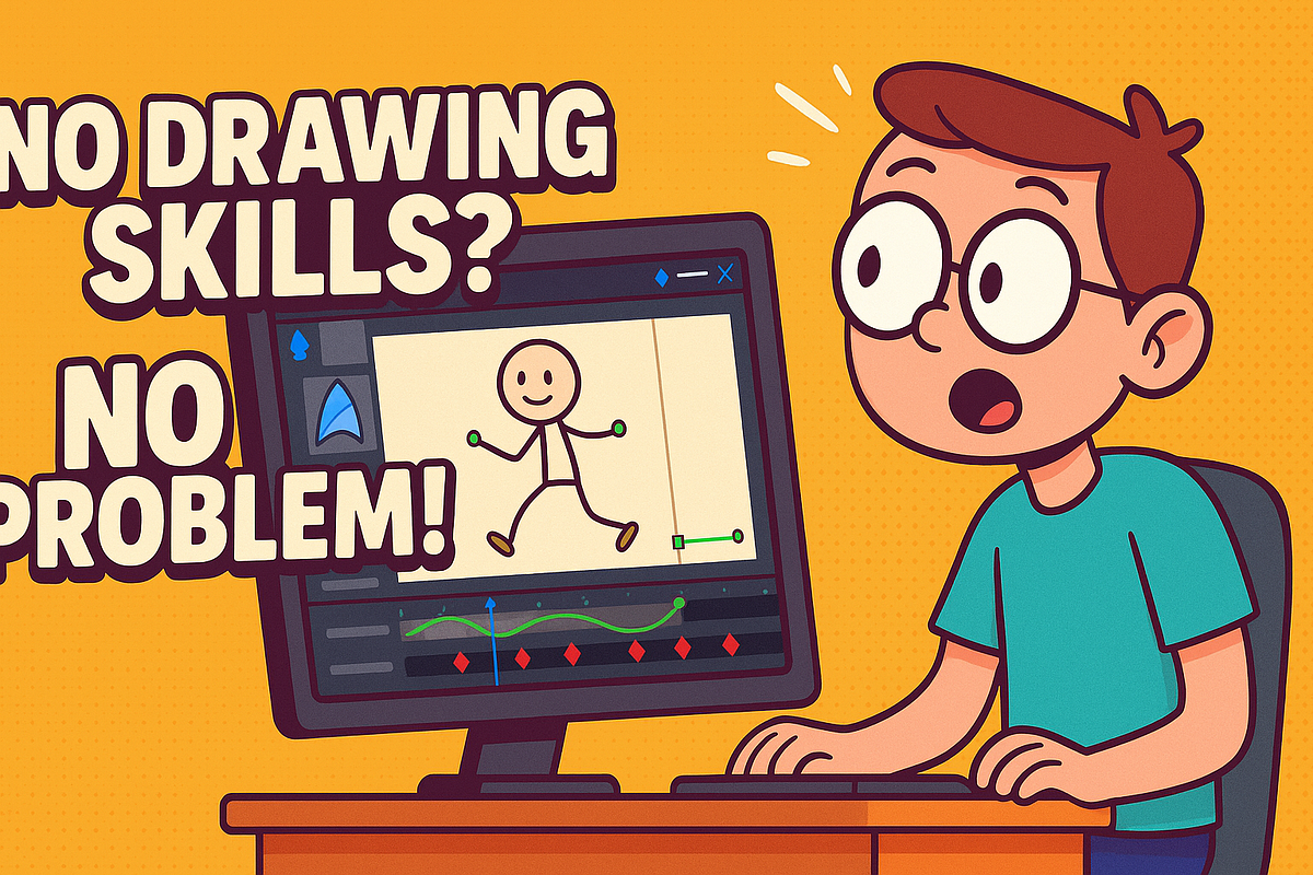 Can’t Even Draw a Stickman? You can still make animations with this ...